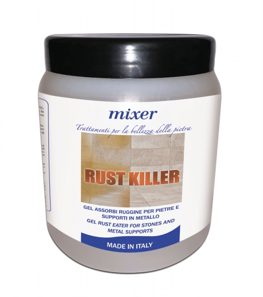 RUST KILLER מסיר חלודה מאבן ומתכת 1 ליטר תוצרת איטליה